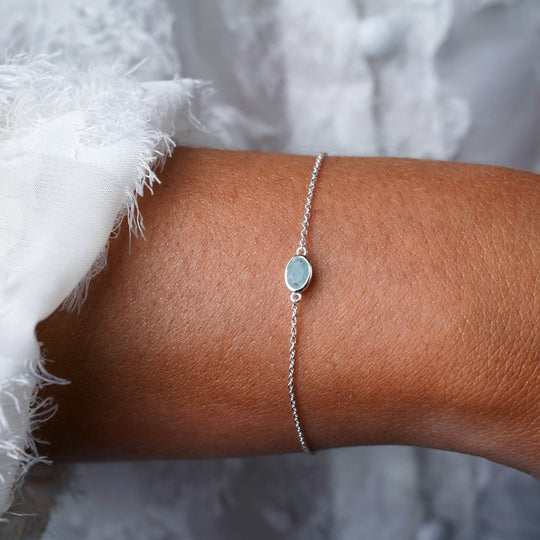 Akvamarin smycke | Köp kristallsmycken med Akvamarin sten – Cielo Crystals
